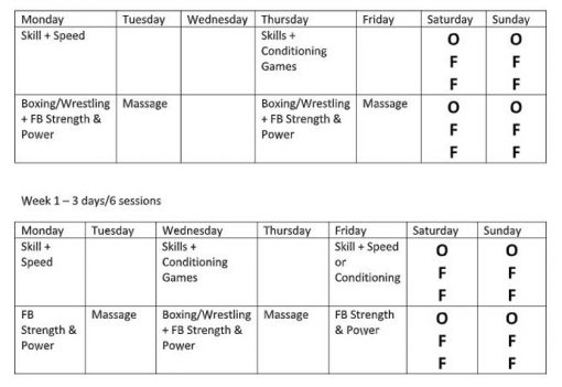 Off Season Training Plans - Strength Training Programs for Beginners to ...